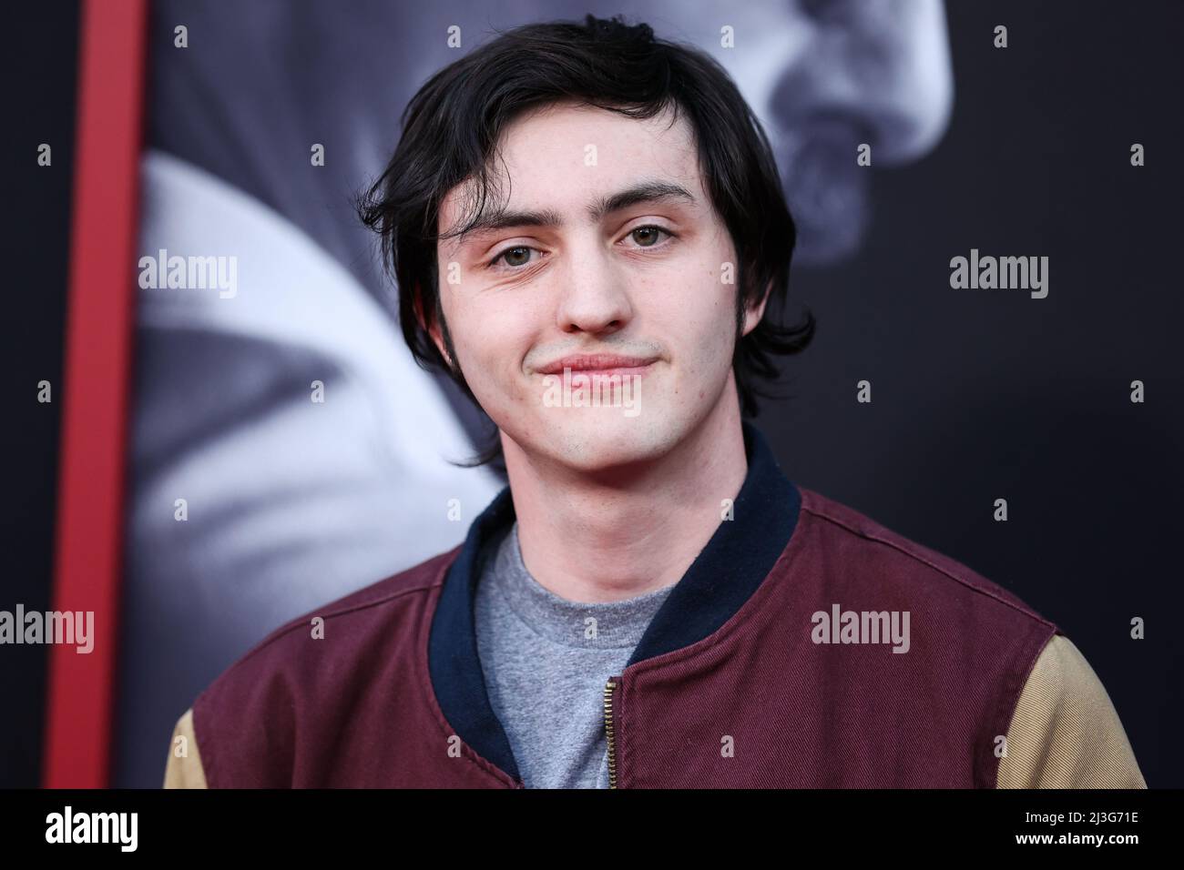 HOLLYWOOD, LOS ANGELES, CALIFORNIA, USA - APRIL 07: Gianni DeCenzo ...