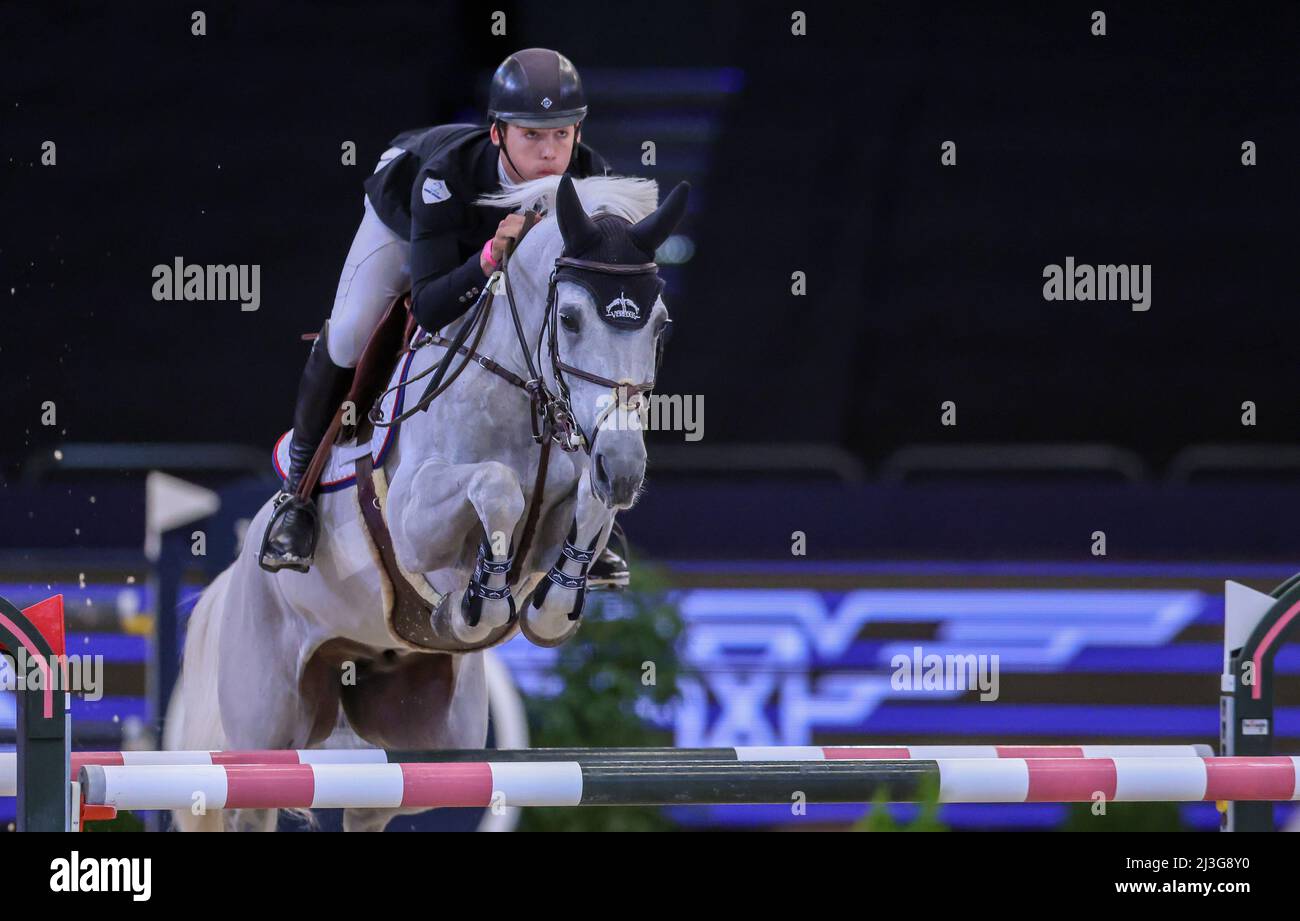 Leipzig, Germany. 07th Apr, 2022. Jack Whitaker of Great Britain ...