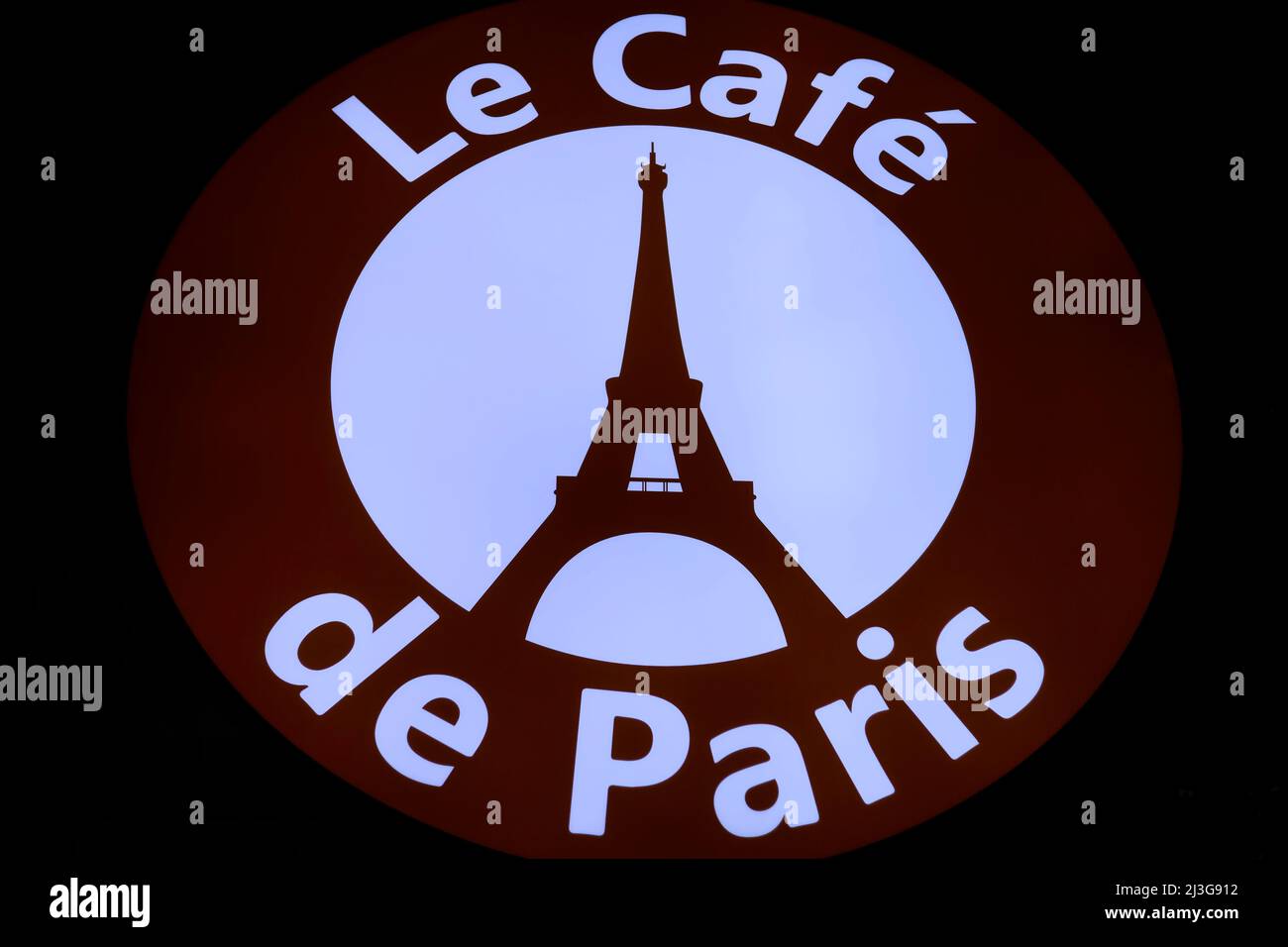 Cafe de paris sign hi-res stock photography and images - Alamy