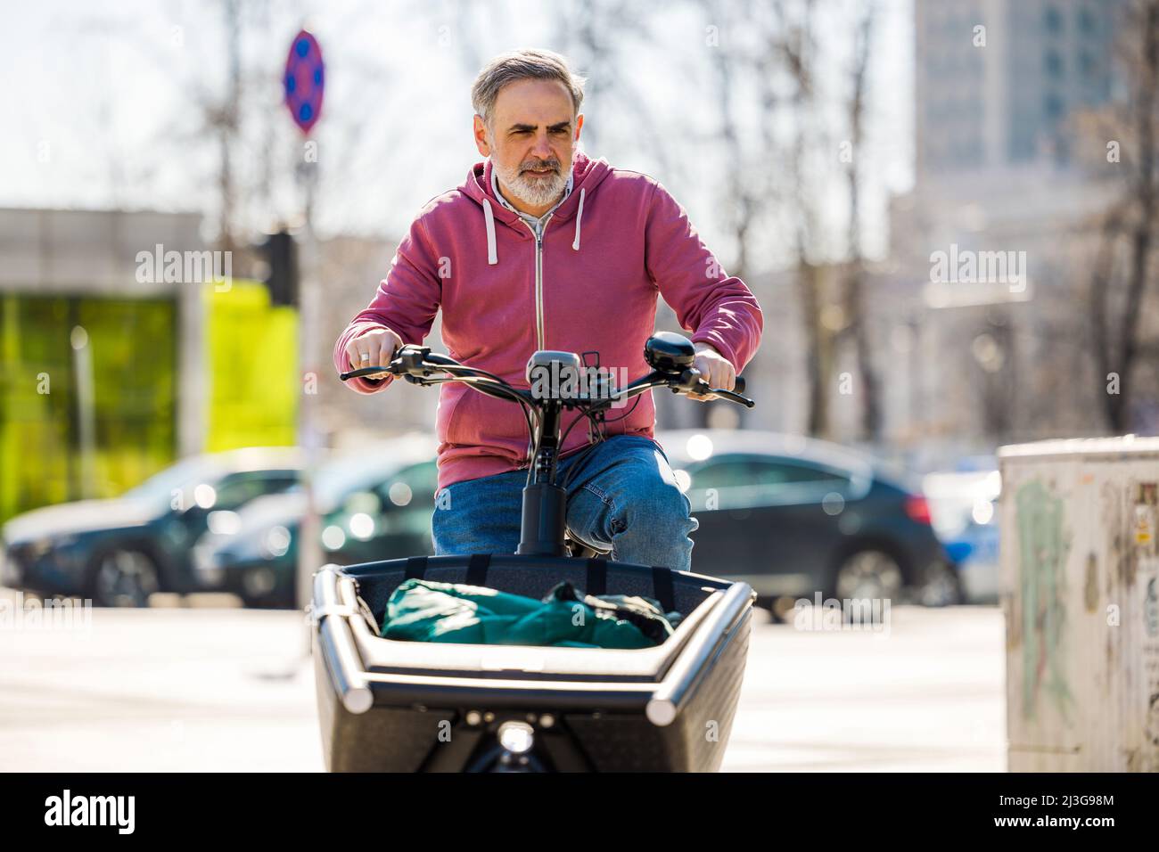 Electric cargo bike hi-res stock photography and images - Alamy