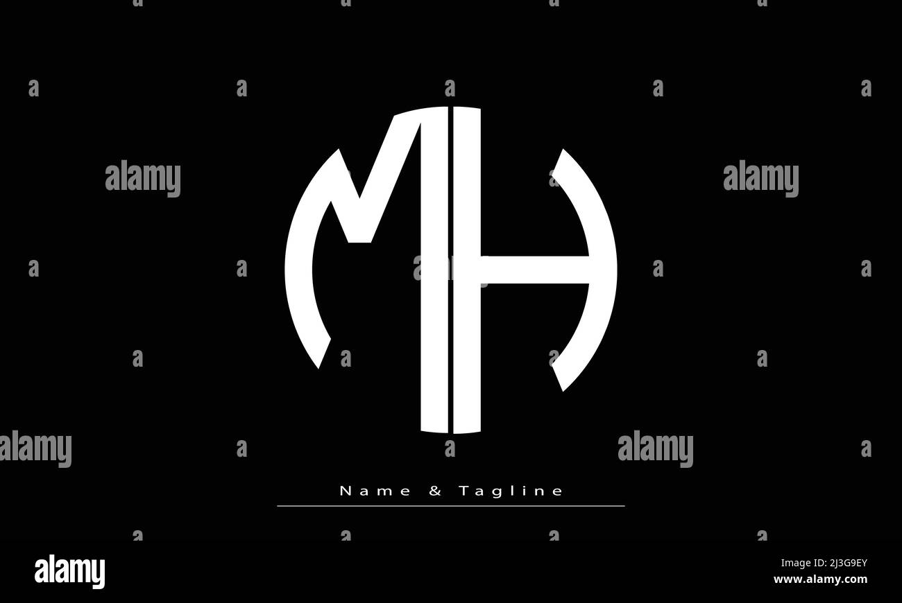 Letter mh Black and White Stock Photos & Images - Alamy