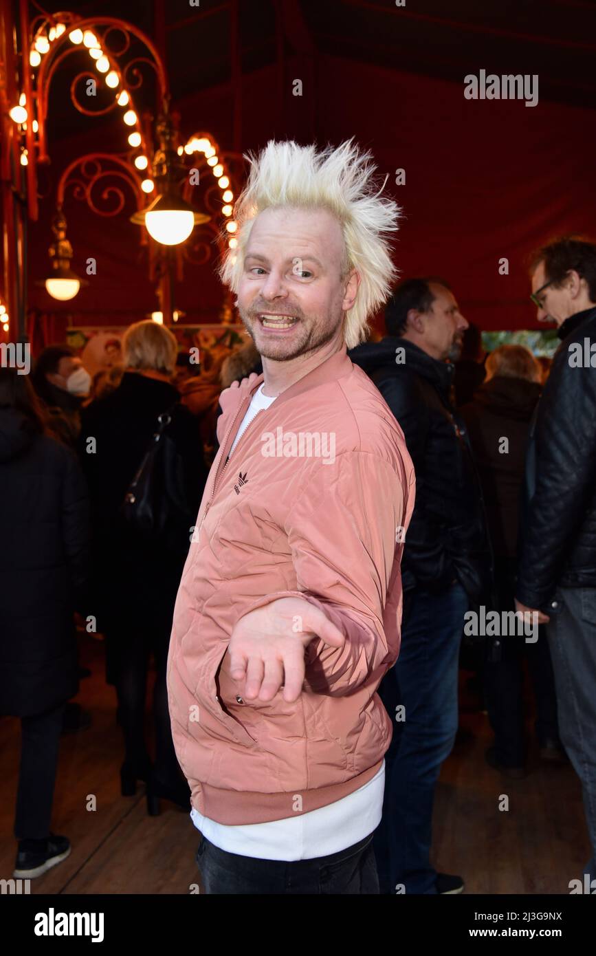 Cologne, Germany. 07th Apr, 2022. The DJ and presenter Jan Christian ...