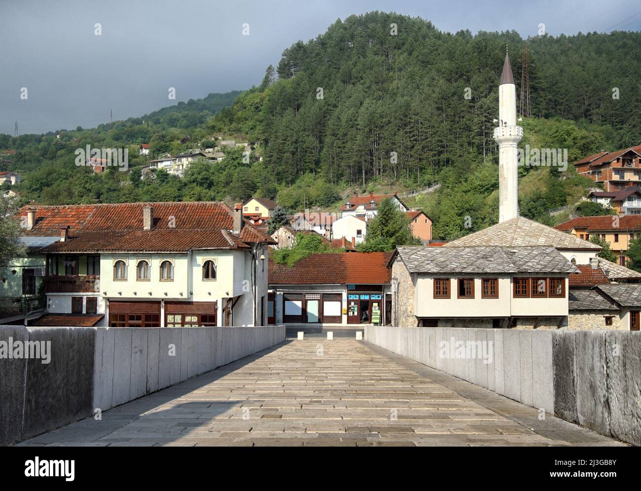 old bridge in Konjic village, Bosnia and Herzegovina Stock Photo - Alamy