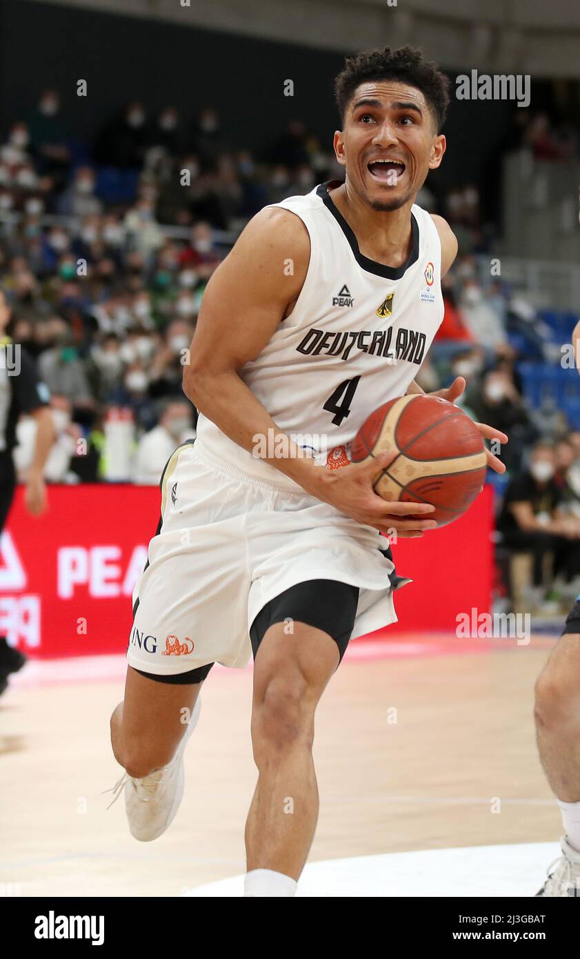 Maodo Lo #4 von Deutschland Germany vs Israel Basketball World Cup ...