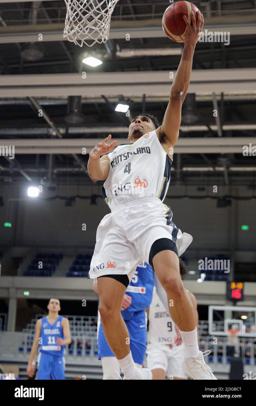 Maodo Lo #4 von Deutschland Germany vs Israel Basketball World Cup ...