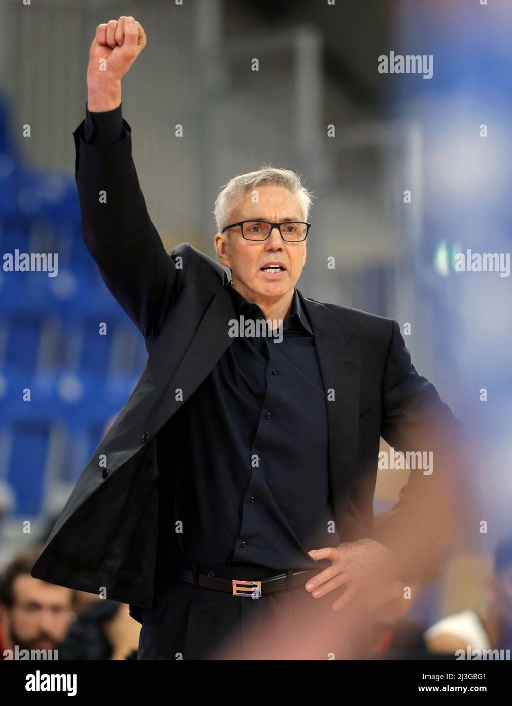 Gordon Herbert Bundestrainer von Deutschland Germany vs Israel ...