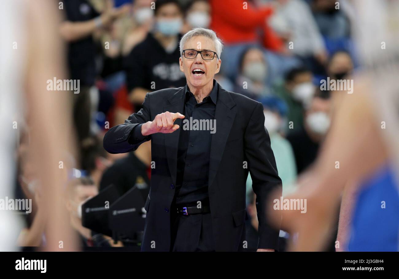 Gordon Herbert Bundestrainer von Deutschland Germany vs Israel ...