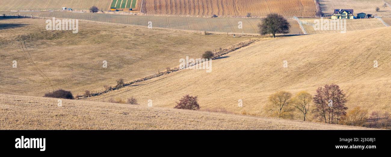 Farm at Necpaly willage in Turiec region, Slovakia Stock Photo - Alamy