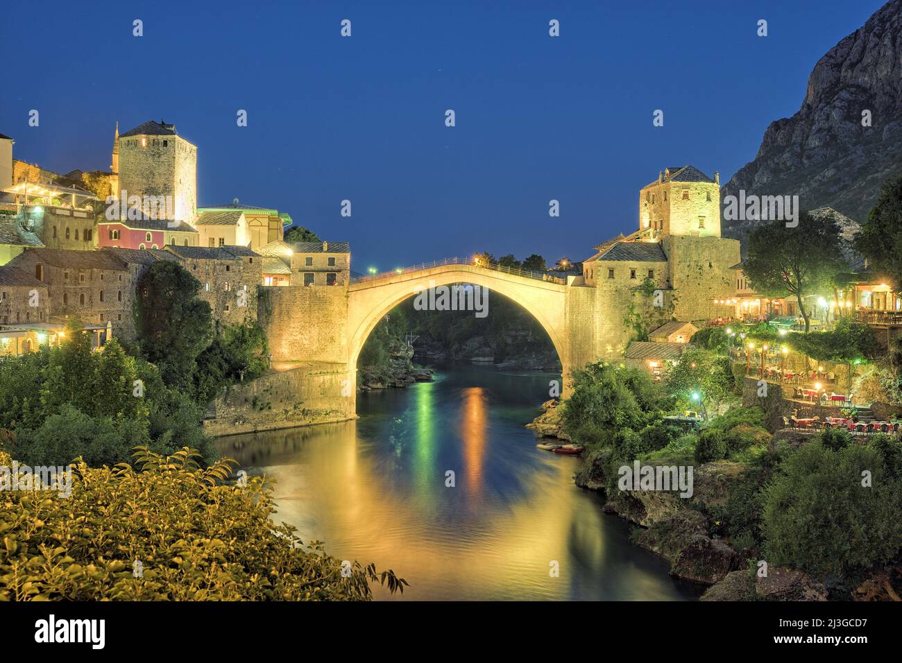 Mostar night hi-res stock photography and images - Alamy