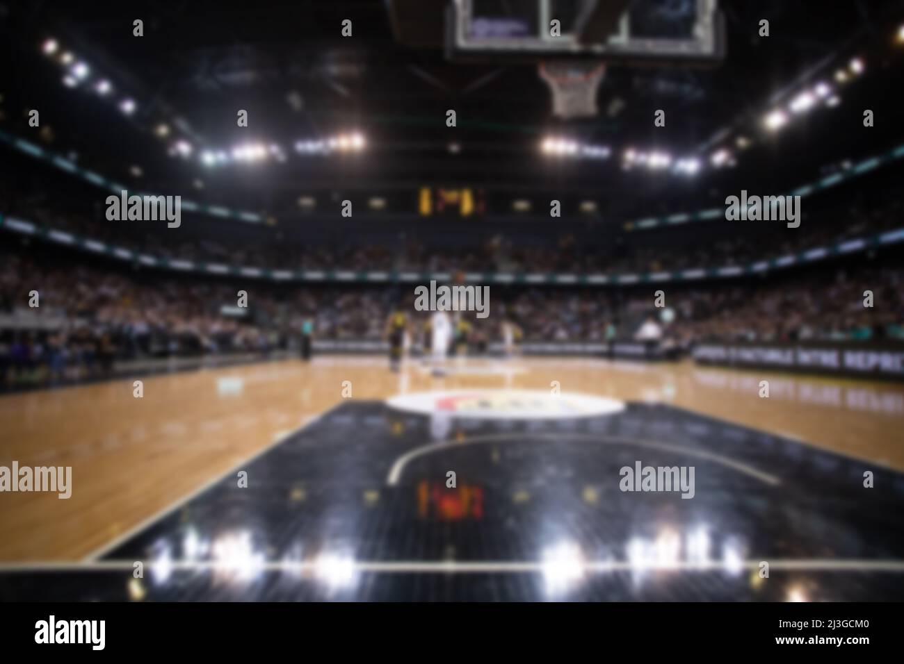 blurred background of supporters at sports event crowd of people in a ...