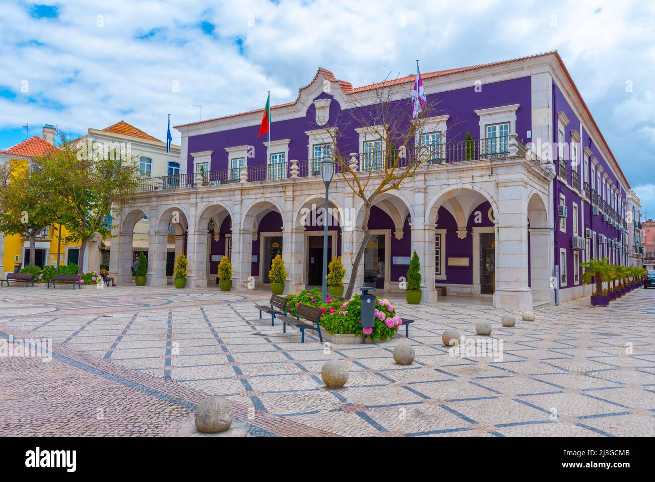 Camara Municipal in Setubal in Portugal Stock Photo - Alamy