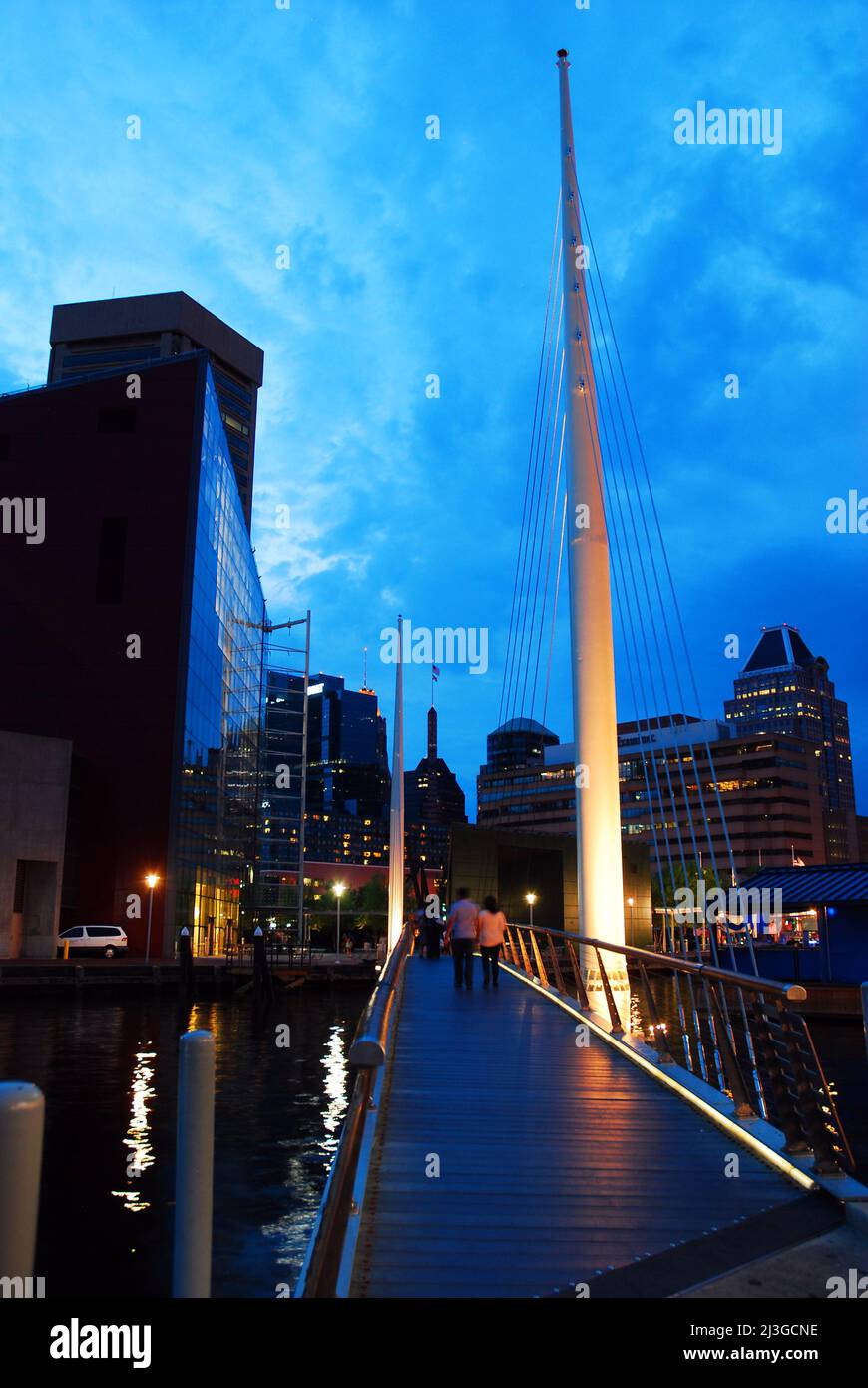 Baltimore bridge night hi-res stock photography and images - Alamy