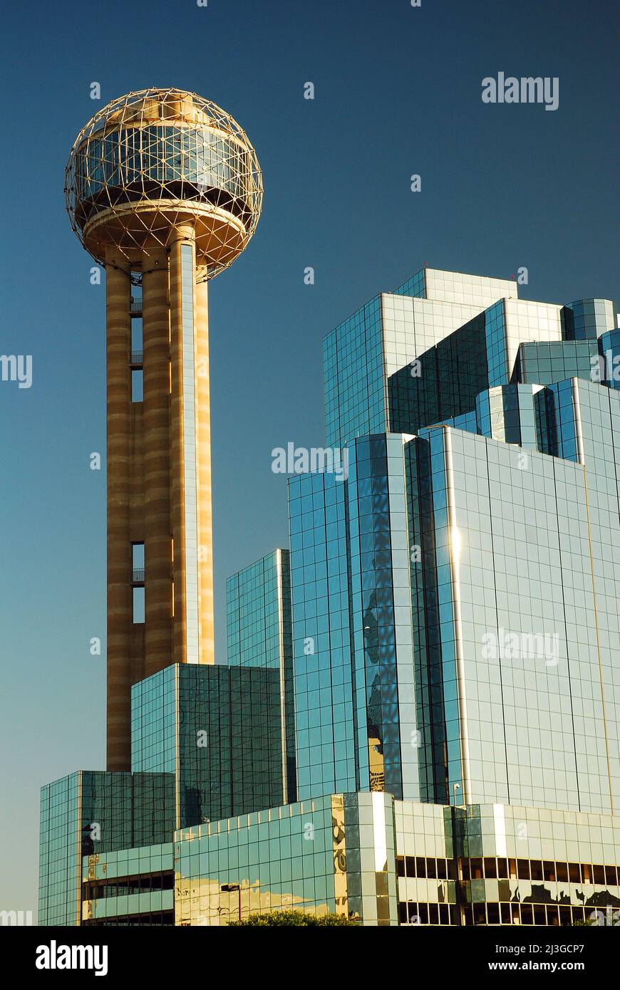 Reunion Tower Dallas Stock Photo - Alamy