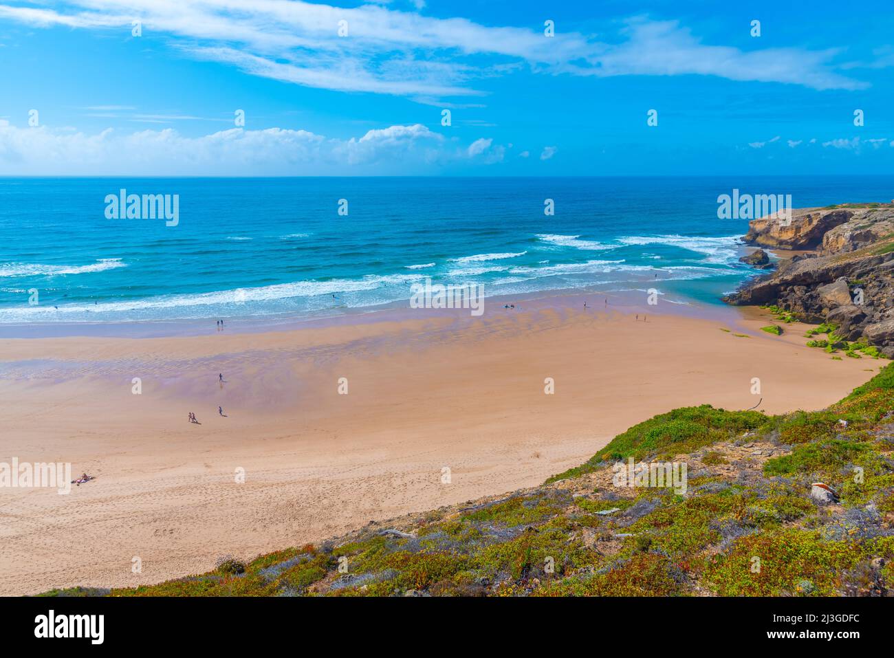 Praia de monte clerigo beach hi-res stock photography and images - Alamy