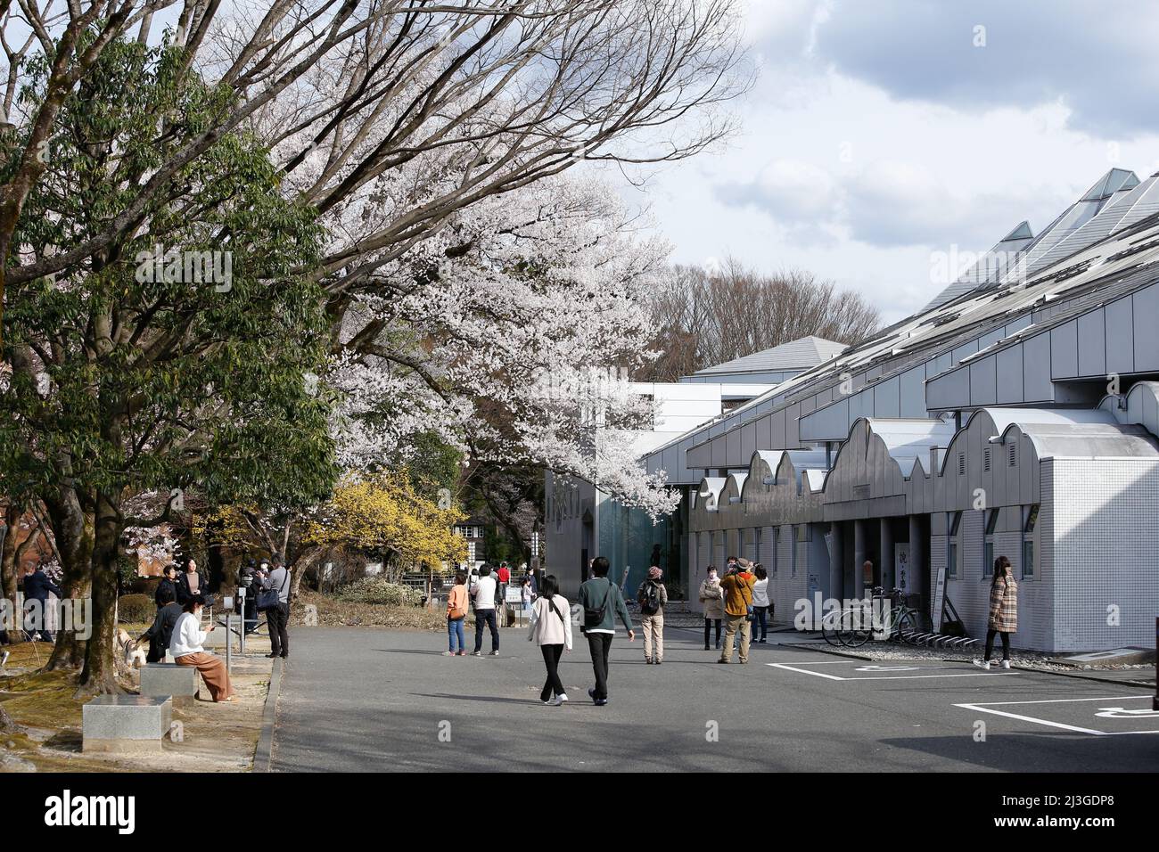 iida, nagano, japan, 2022/02/04 , the iida museum and the Osahime ...