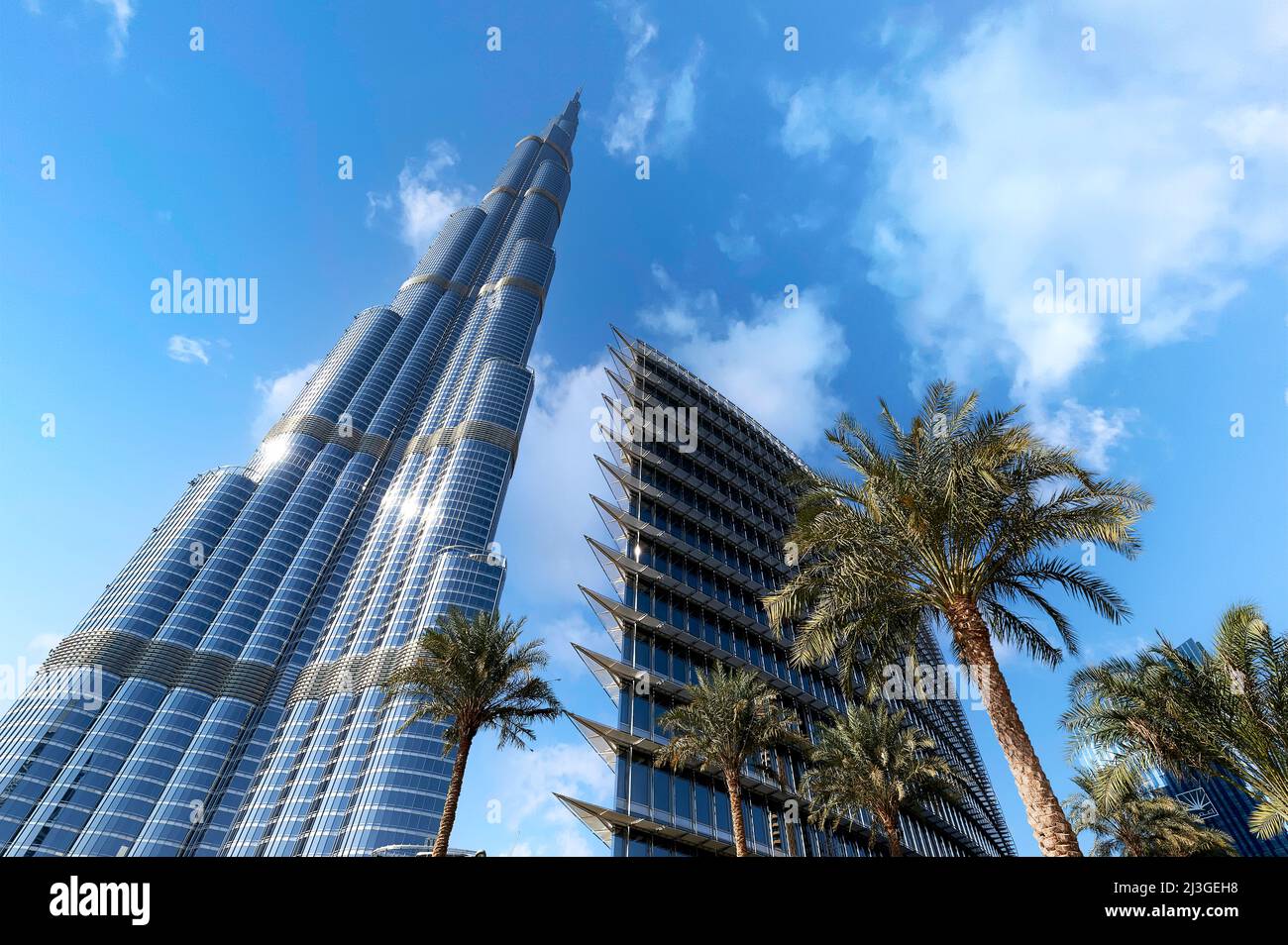 Dubai. UAE. Burj Khalifa Stock Photo - Alamy