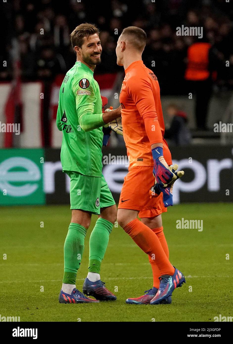 April 7th, 2022, Deutsche Bank Park, Frankfurt, Euroleague, Eintracht ...