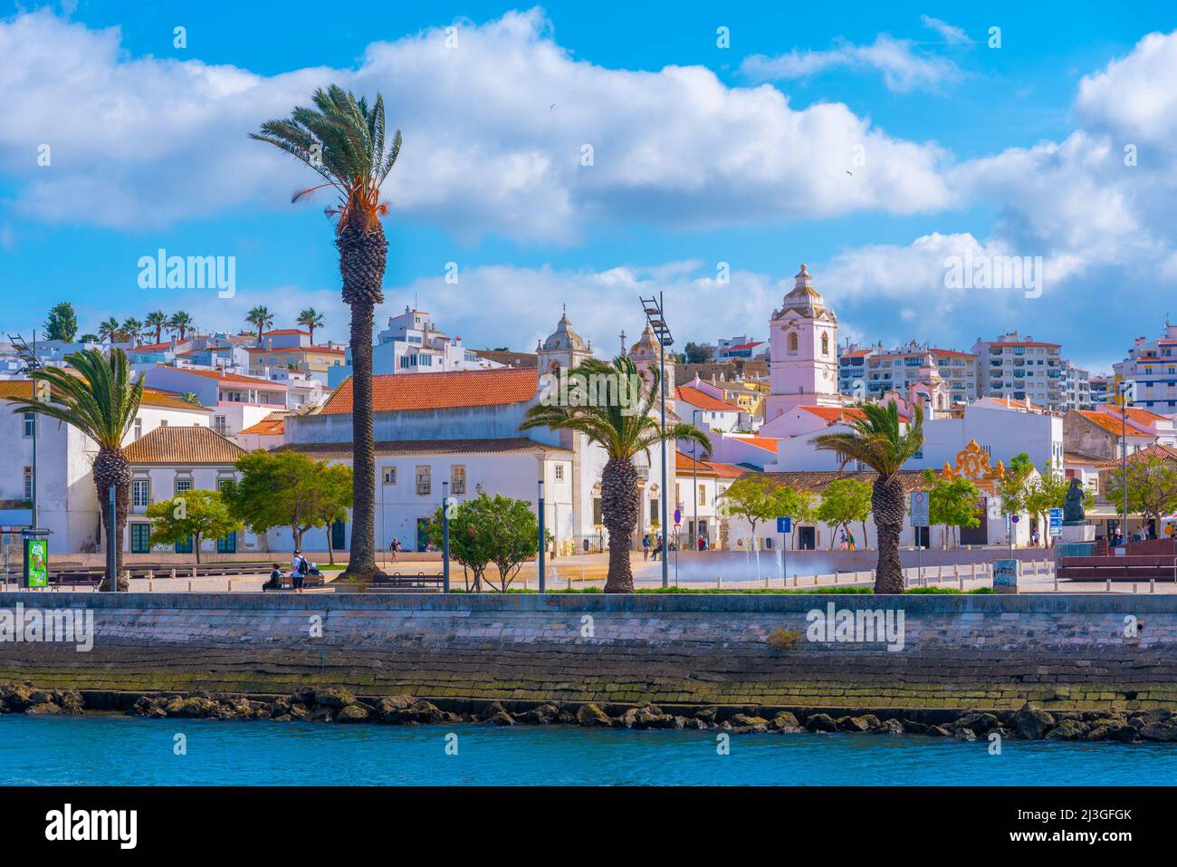 View of lagos with city wall hi-res stock photography and images - Alamy