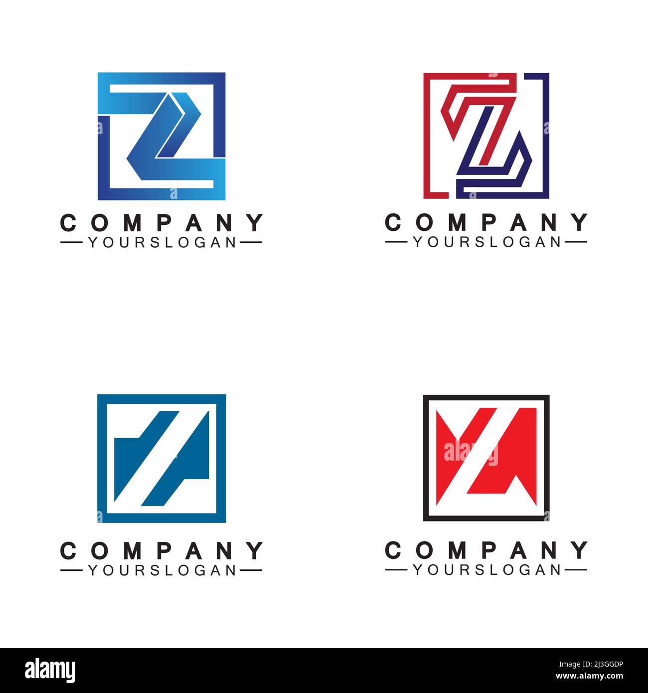 Z Letter Logo concept.Z letter creative fonts monogram icon symbol ...