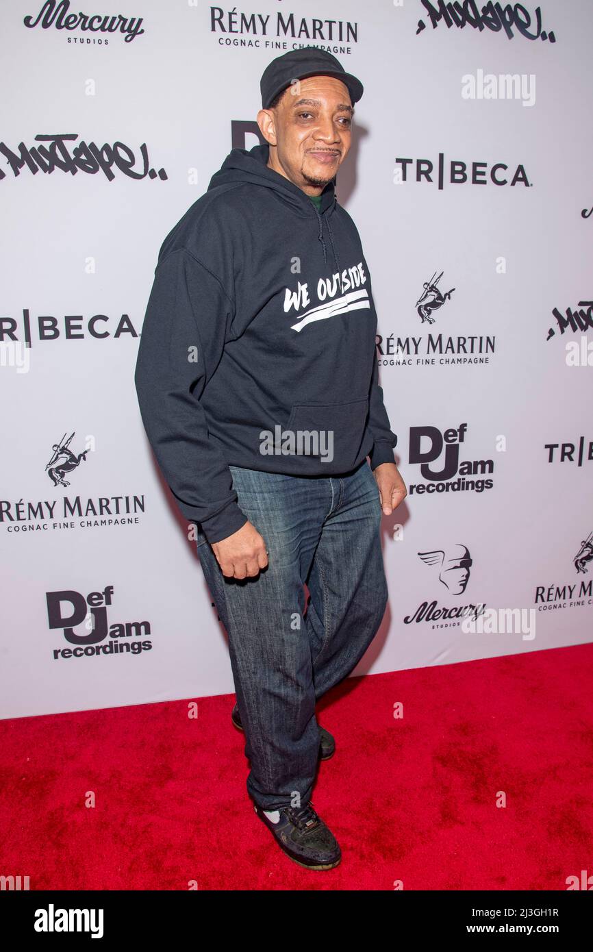 Kool DJ Red Alert attends the world premiere of "Mixtape" at United ...
