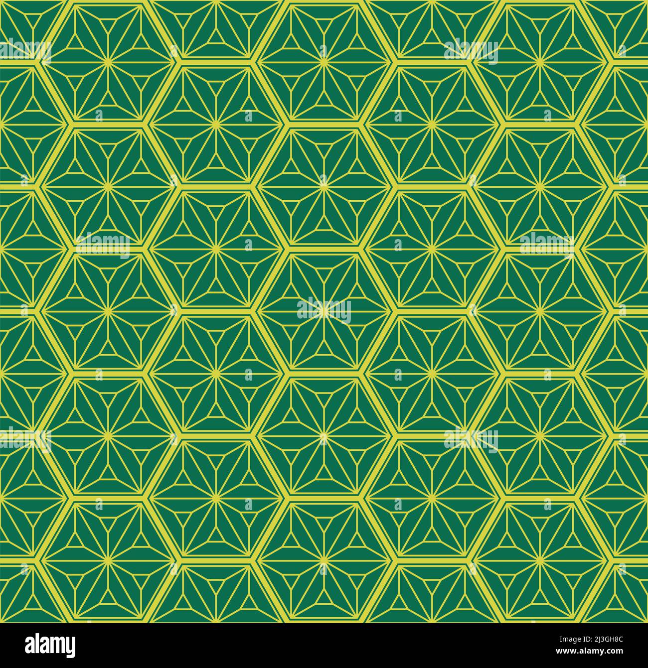 A seamless pattern based on elements of the traditional Japanese craft ...