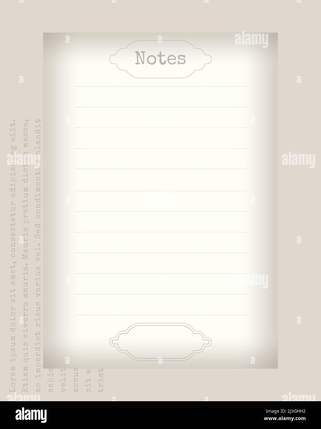 Notes reminders blank vintage to-do list, reminders, checklist, message ...