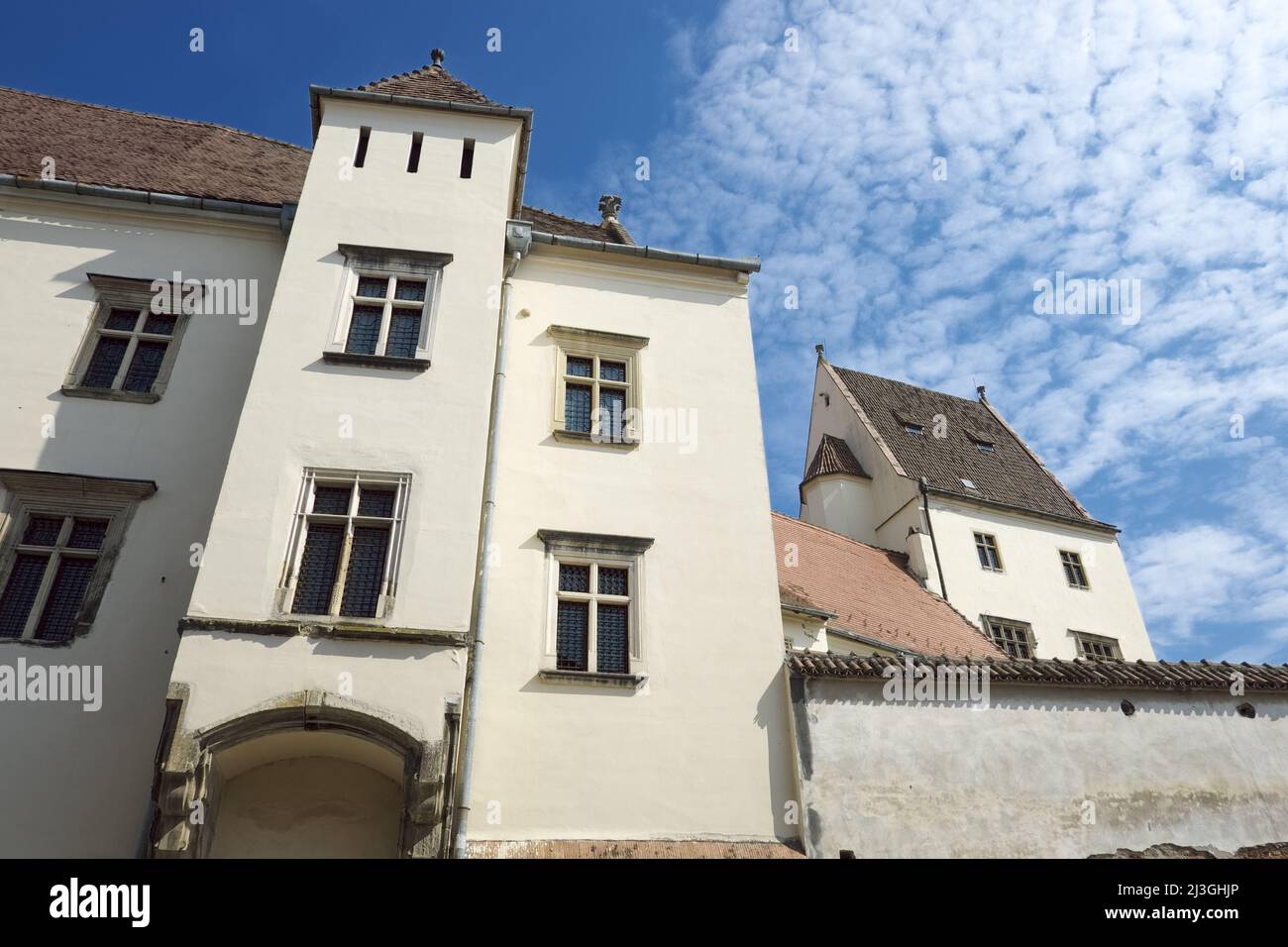 Sibiu Altemberger House History Museum in gothic architecture, Romania ...