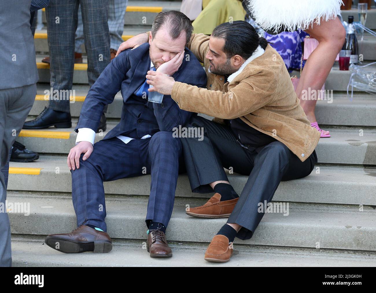Racegoers during Ladies Day of the Randox Health Grand National ...
