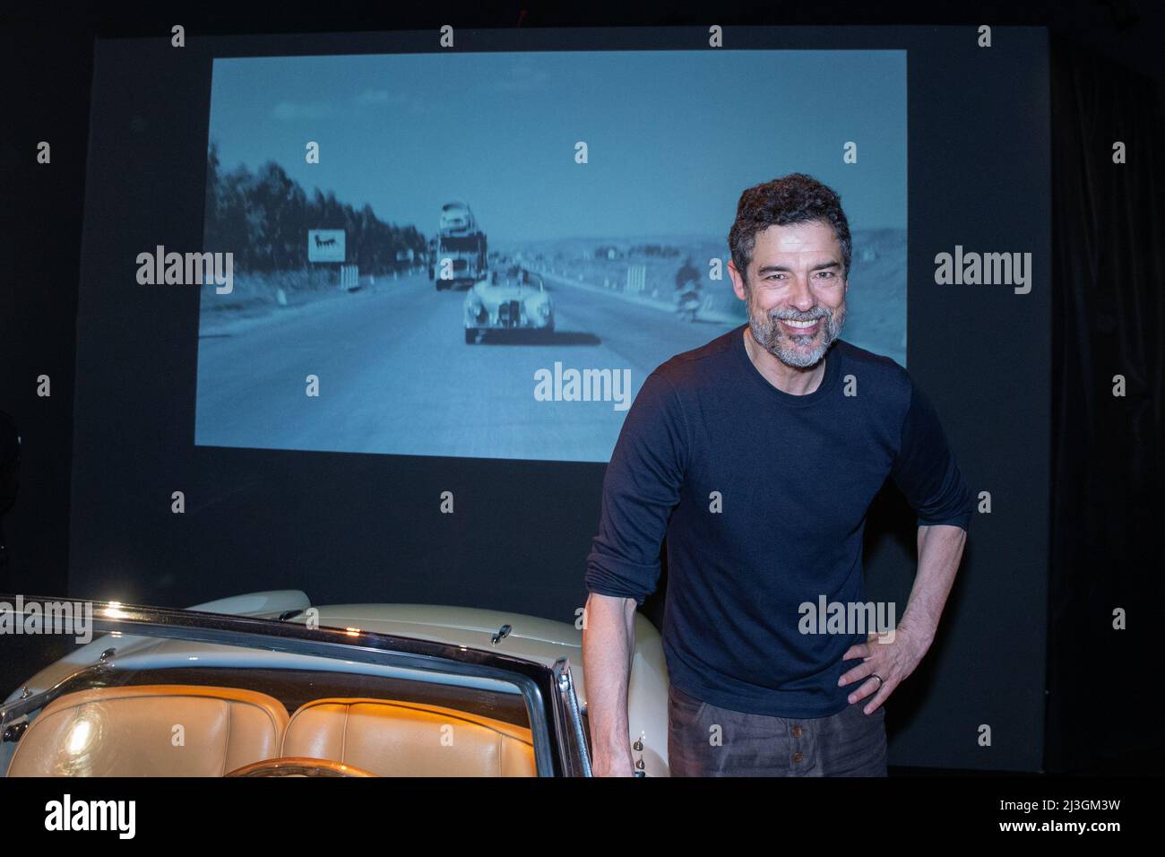 Italian actor Alessandro Gassmann during press presentation of the exhibition "Vittorio Gassman ...