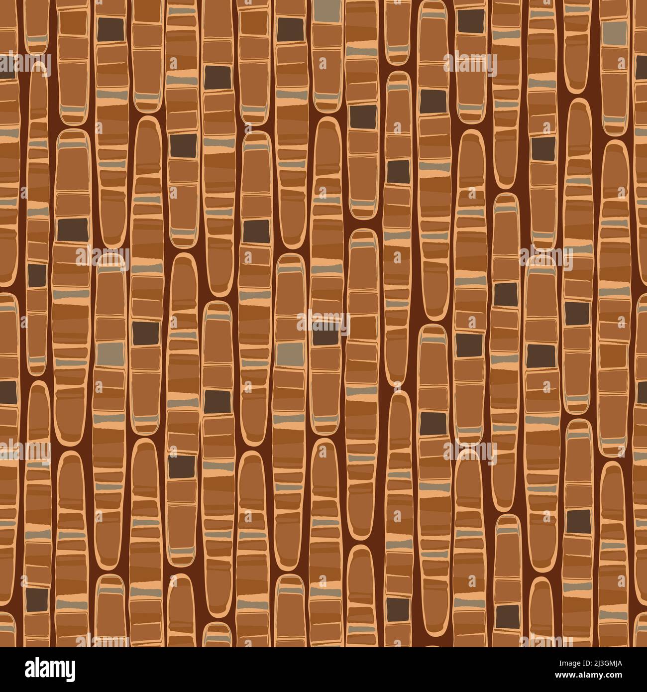 Red sandstone columns Stock Vector Images - Alamy