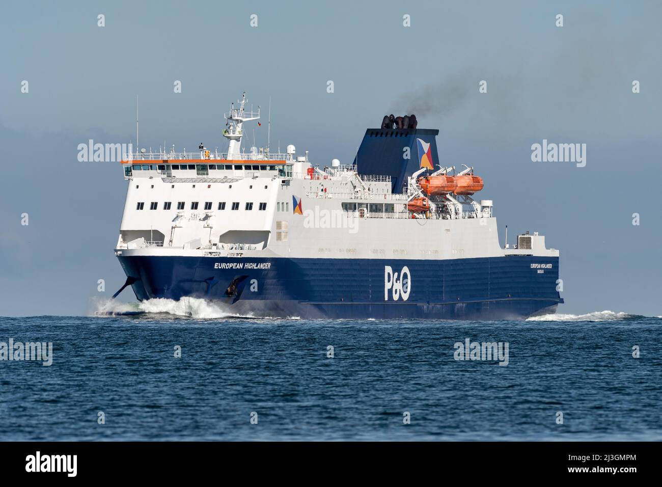 European Highlander is a ferry operated by P&O Ferries between ...