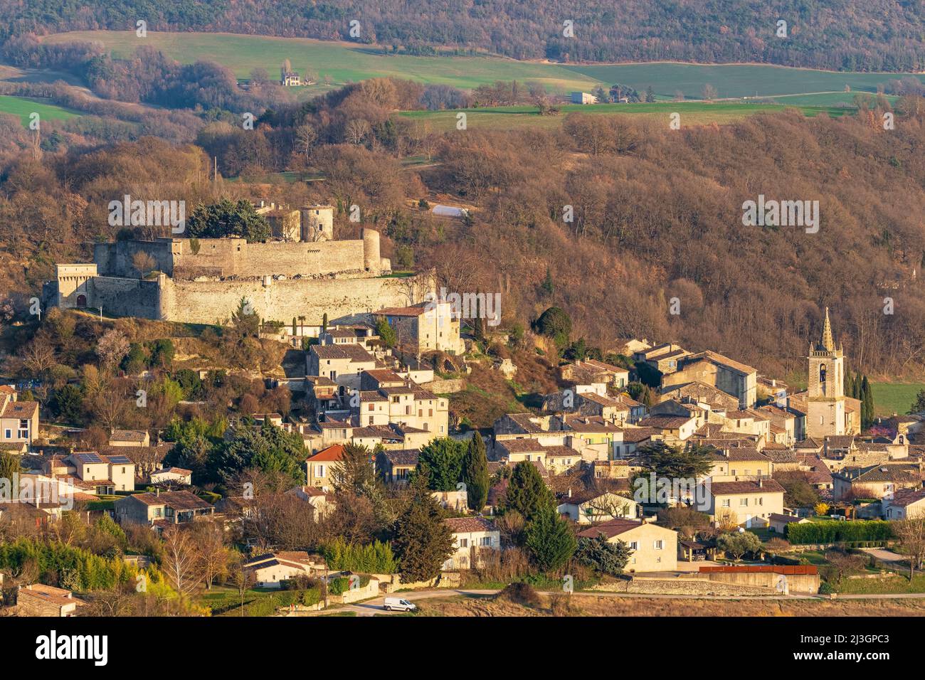France, Alpes-de-Haute-Provence, Mane, Villages and towns of character ...