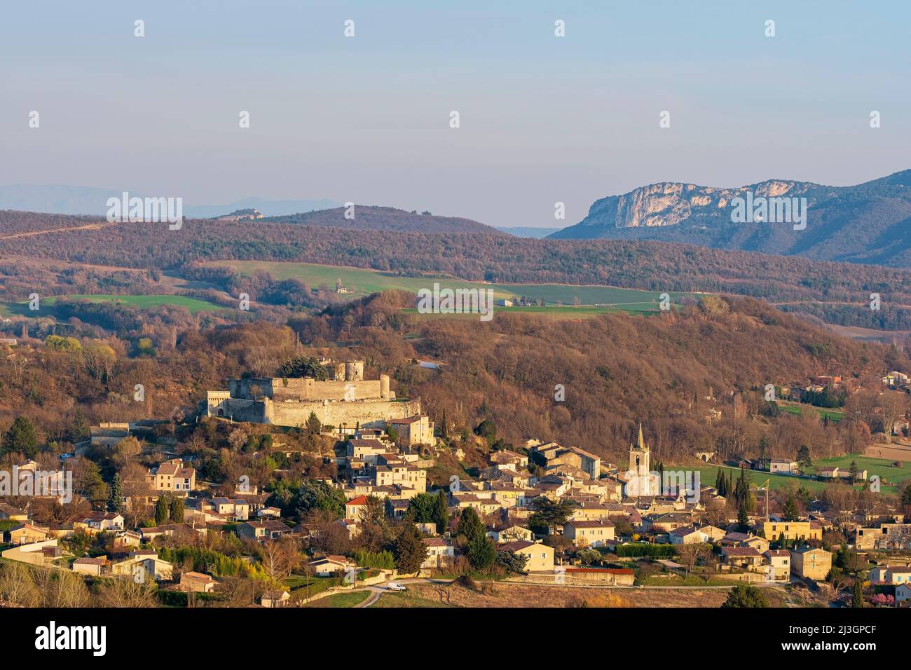 France, Alpes-de-Haute-Provence, Mane, Villages and towns of character ...