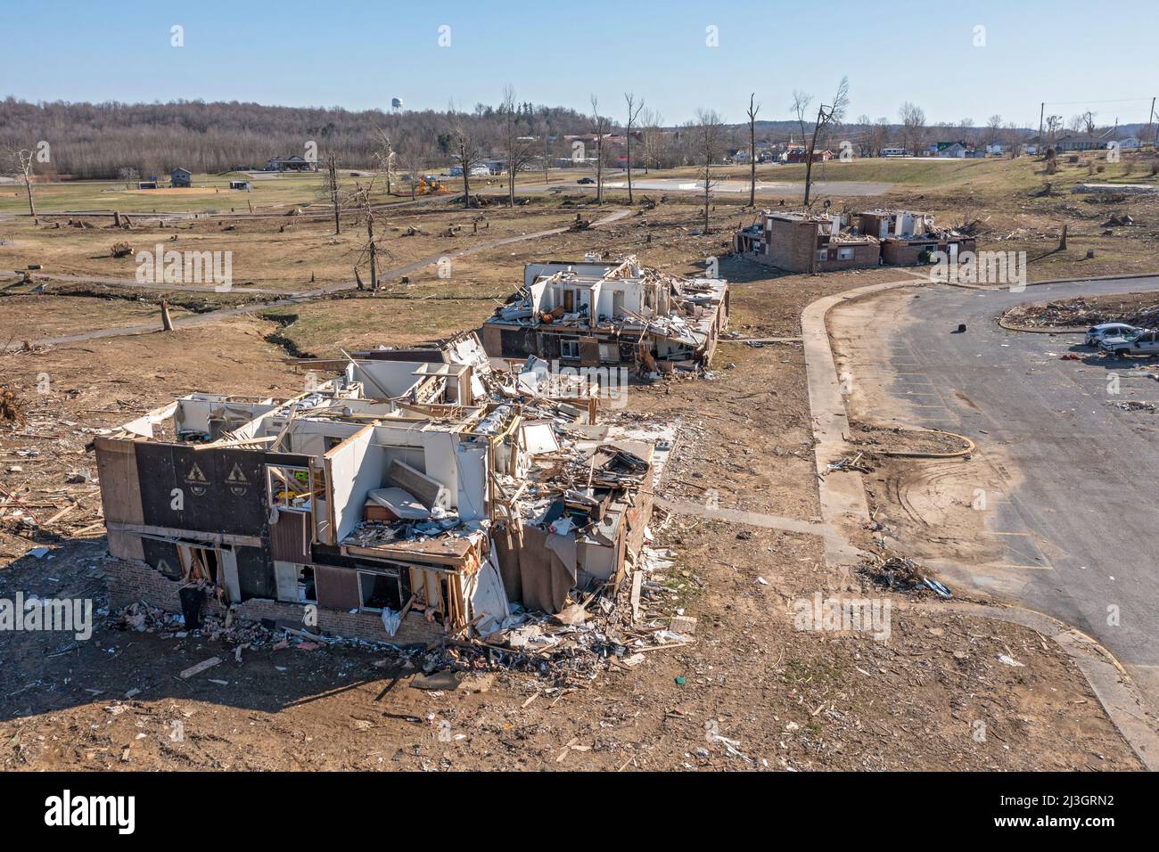 Western kentucky 2021 tornado hi-res stock photography and images - Alamy