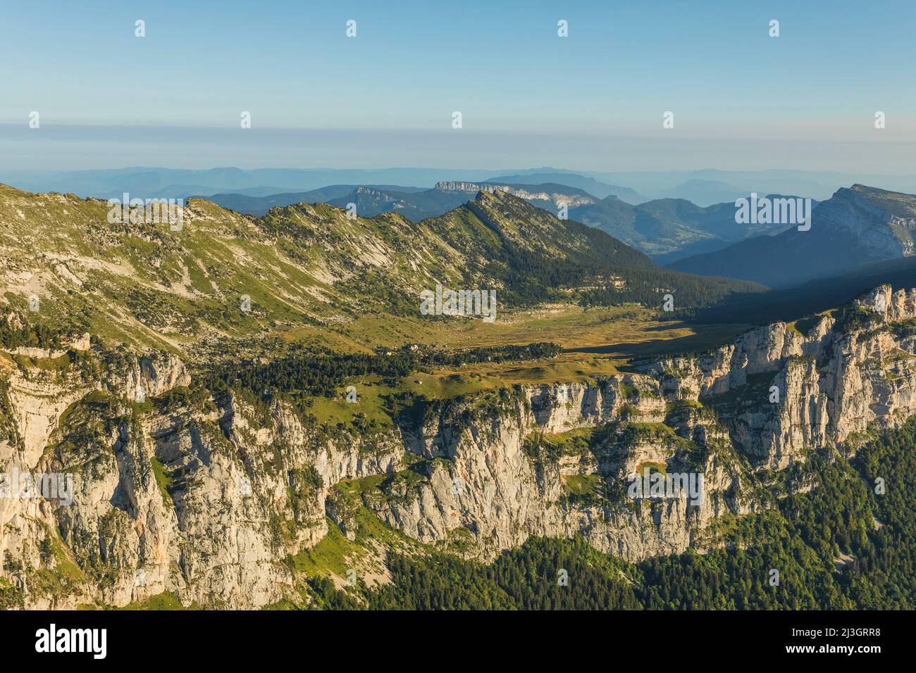 France, Isere, regional natural park of Chartreuse, the Hauts de ...