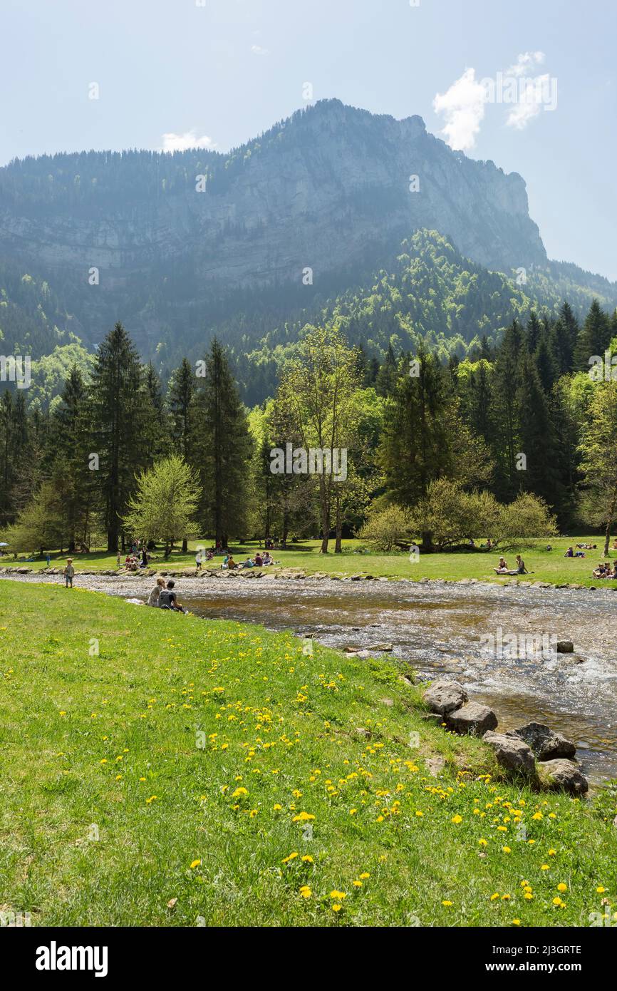 France, Isere, Chartreuse natural regional park, Saint-Pierre-d ...