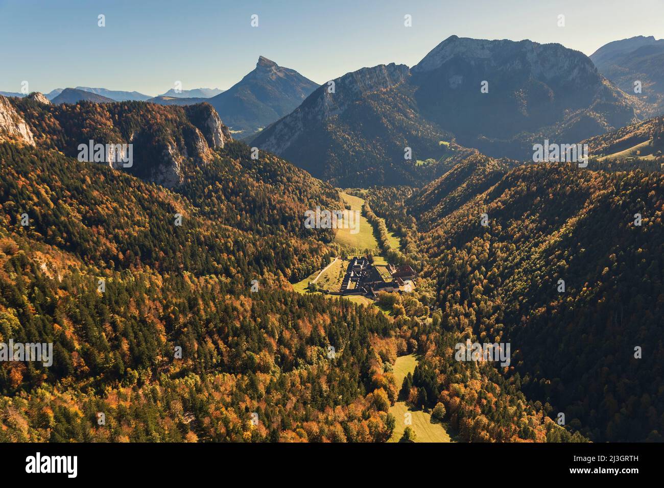 Grande chartreuse aerial hi-res stock photography and images - Alamy