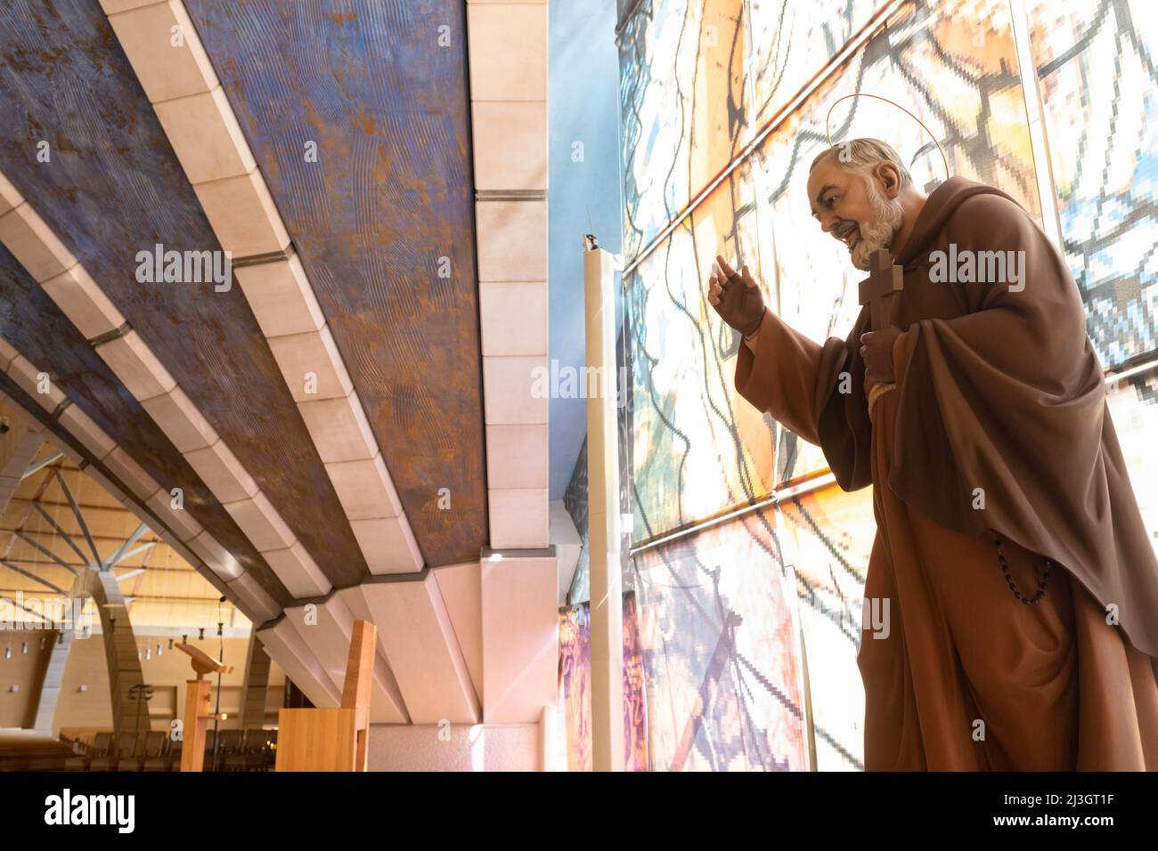 Sanctuary of Saint Pio (padre pio) of Pietrelcina, san giovanni rotondo ...