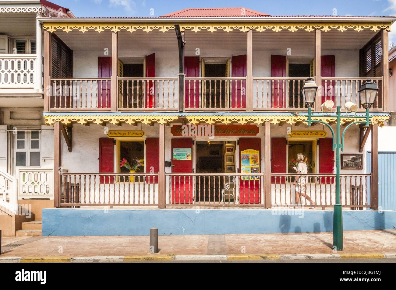 France, Lesser Antilles, French West Indies, Saint-Martin, backwater ...