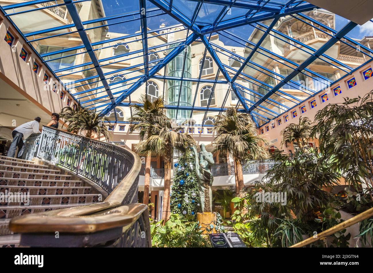 France, Lesser Antilles, French West Indies, Saint-Martin, backwater ...