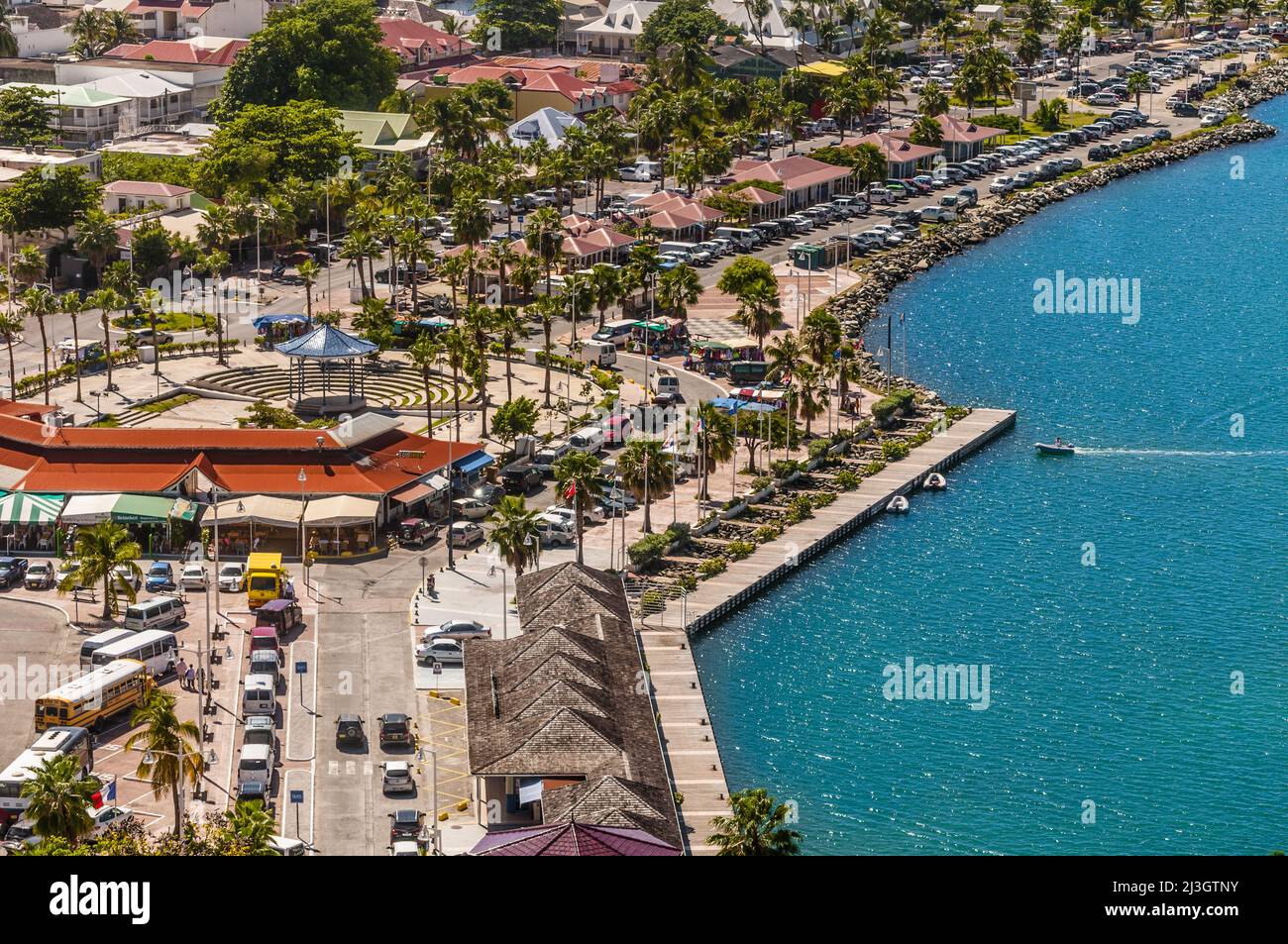 France, Lesser Antilles, French West Indies, Saint-Martin, Marigot ...