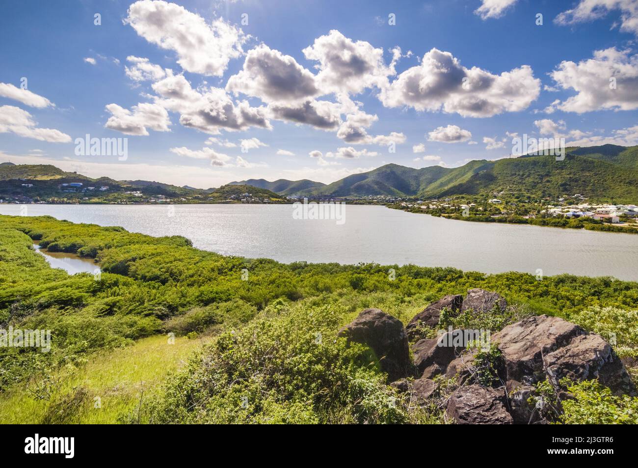 France, Lesser Antilles, French West Indies, Saint-Martin, Baie de l ...