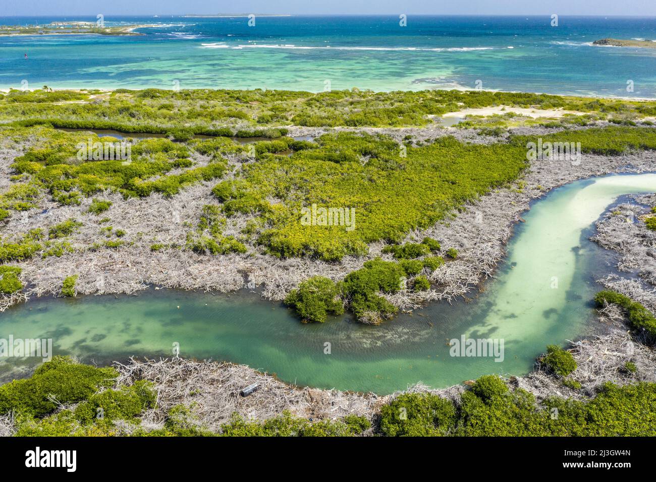 France, Lesser Antilles, French West Indies, Saint-Martin, Baie de l ...