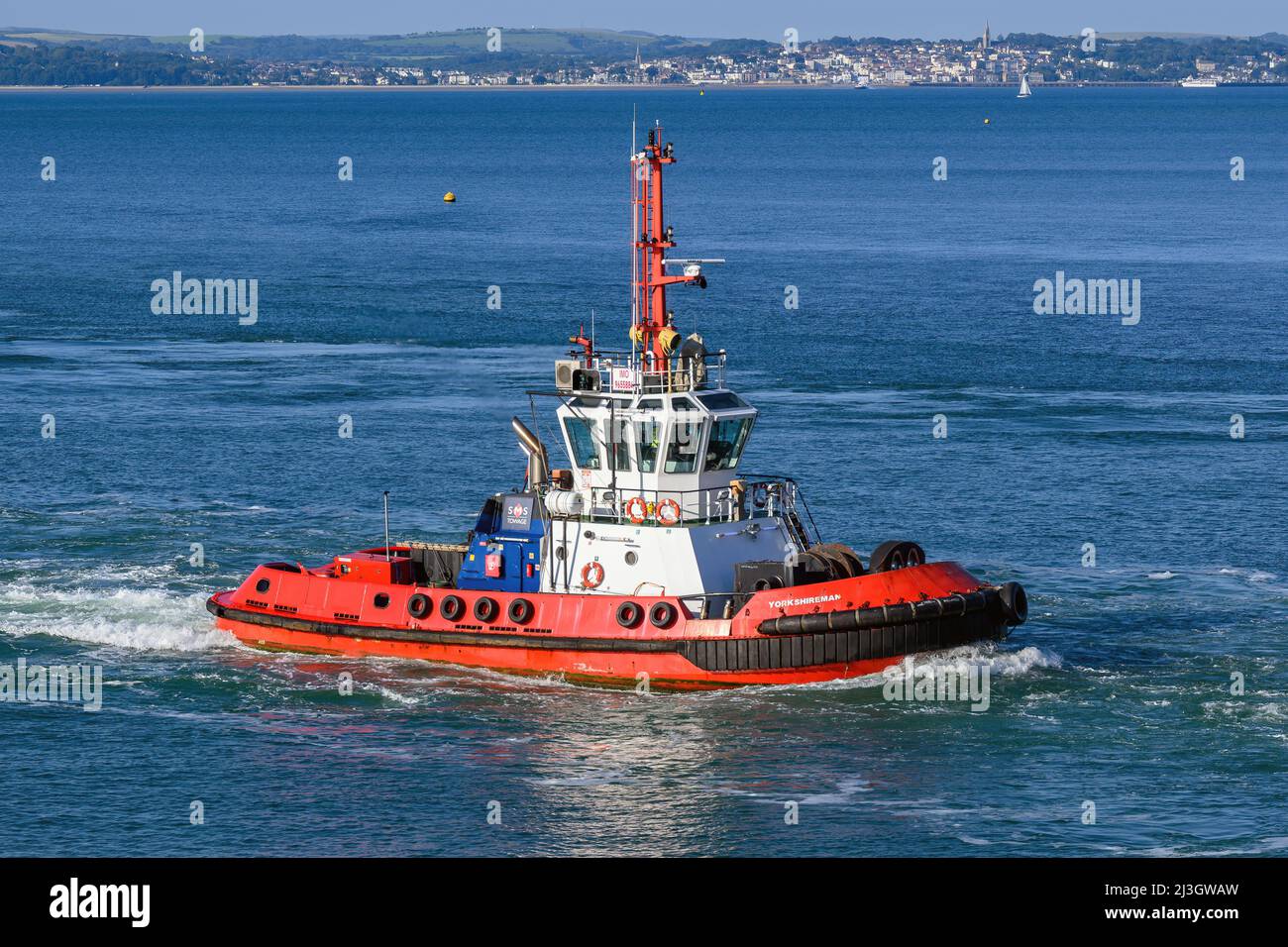 Yorkshireman is a harbour tug operated by SMS Towage at Portsmouth ...