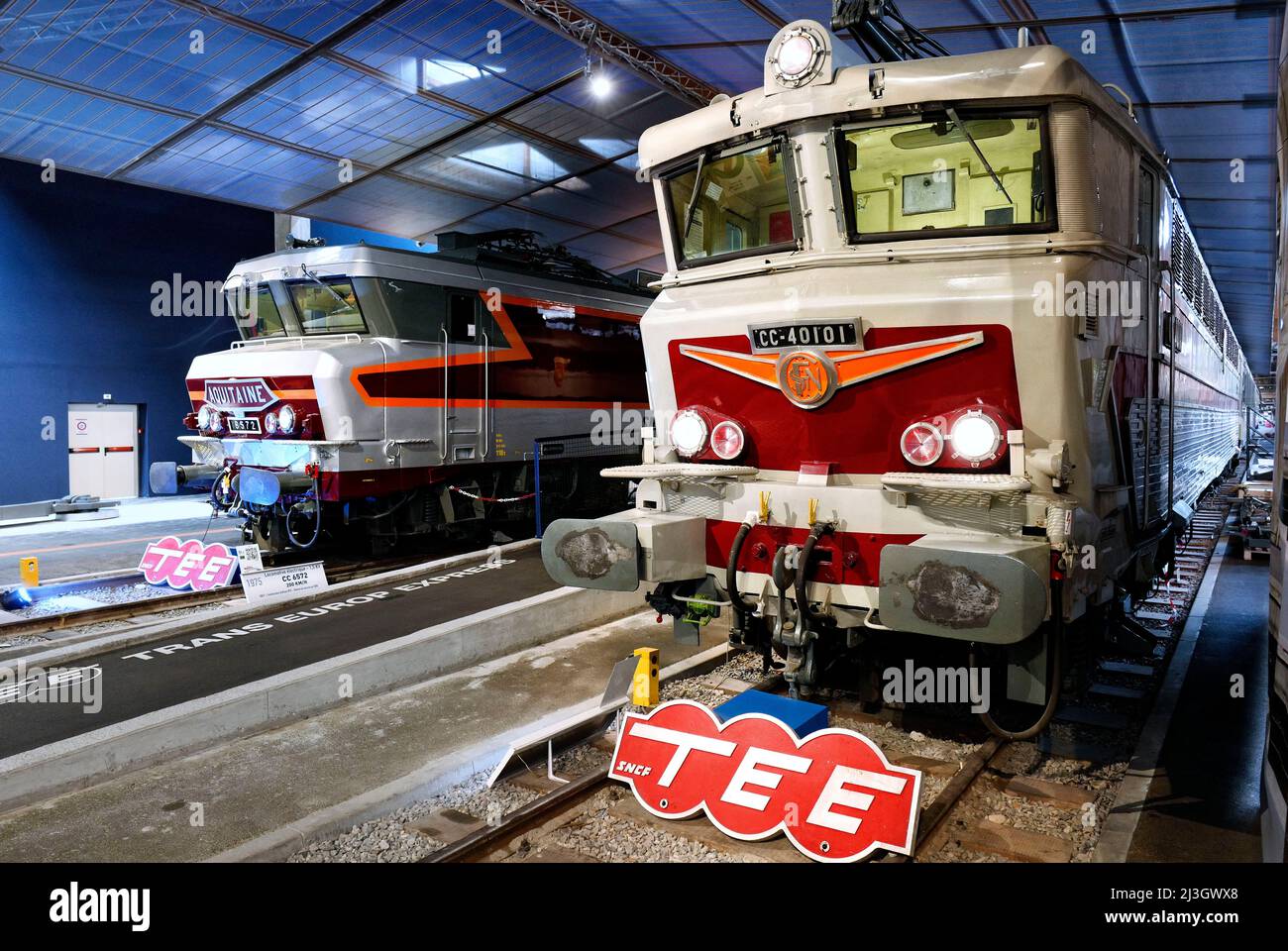 Trans europ express train hi-res stock photography and images - Alamy
