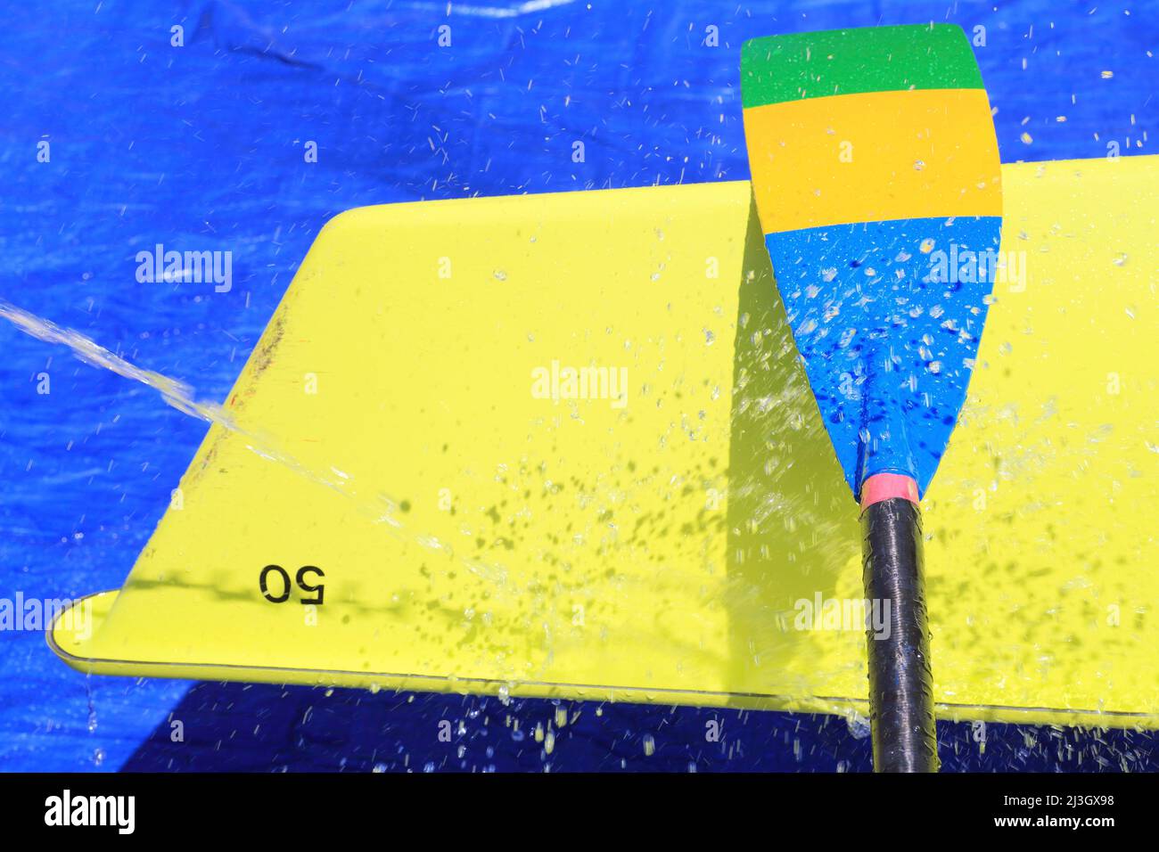 Rowing oar detail hi-res stock photography and images - Alamy