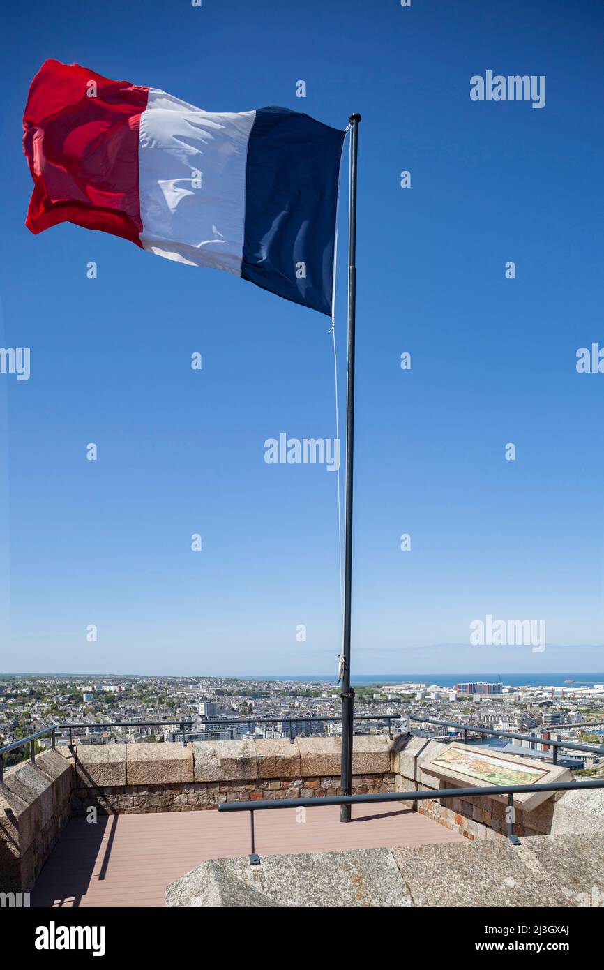 France, Manche (50), Cotentin, Cherbourg-Octeville, Fort du Roule ...
