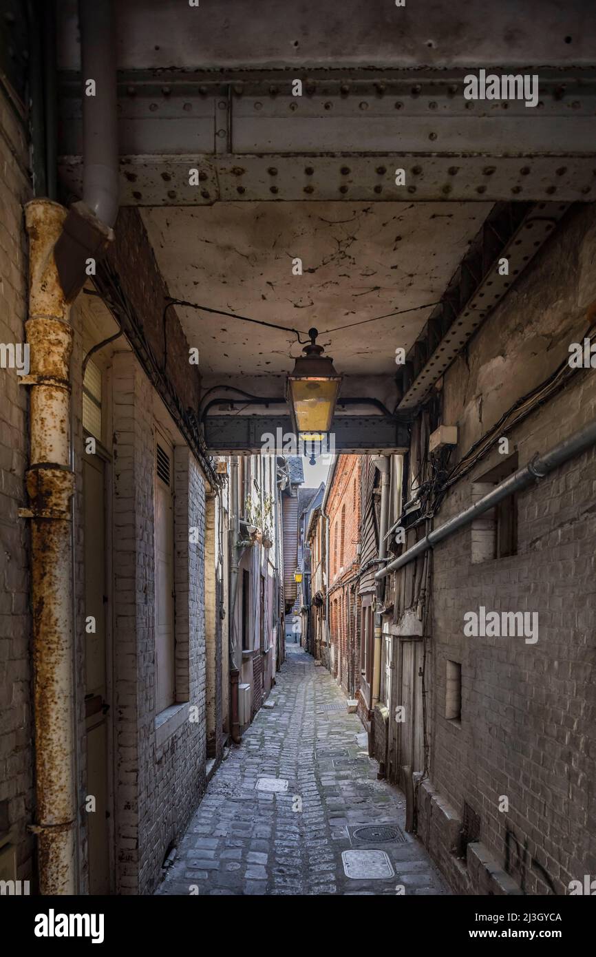 France, Normandy, Eure, Risle Valley, Pont-Audemer, labeled the Most ...