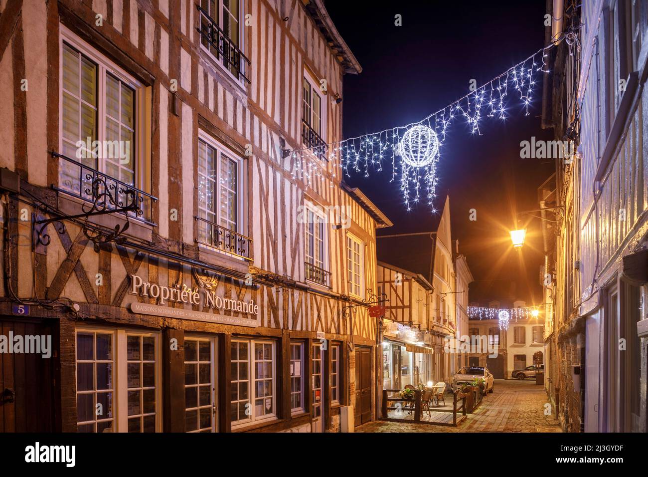 France, Normandy, Eure, Risle Valley, Pont-Audemer, labeled the Most ...