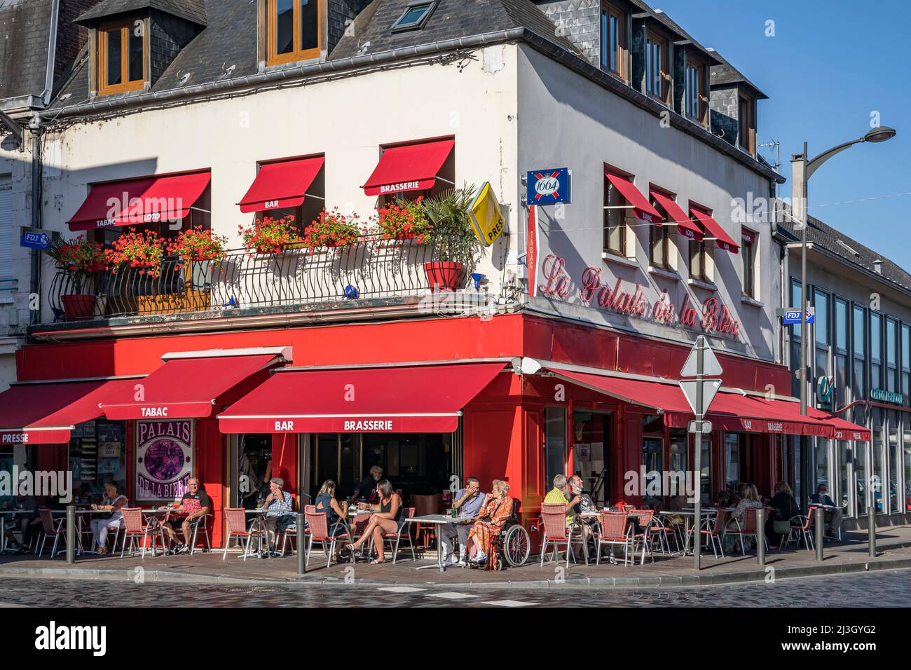 France, Normandy, Eure, Risle Valley, Pont-Audemer, labeled the Most ...